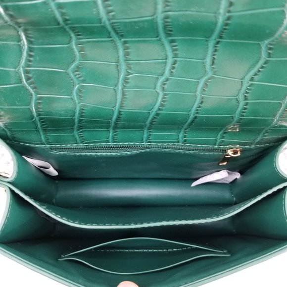 Telena | Bags | Telena Crossbody Shoulder Bag Crocodile Embossed Pu ...